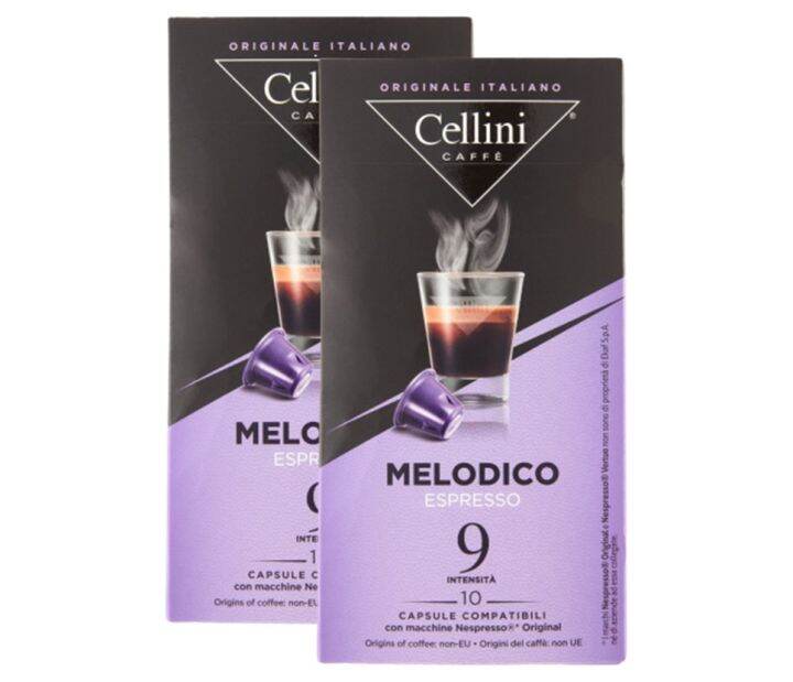 Cellini Caffe Melodico Espresso for Nespresso เคลลินี่ เมโลดิโก้ เอส ...