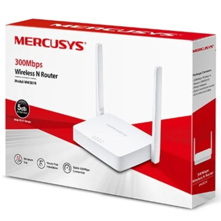 Network Components Mercusys MW301R 300Mbps Wireless N Router | Lazada PH