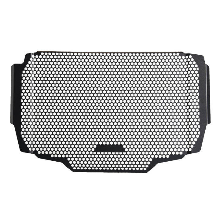 Black Motorcycle Parts Front Radiator Protection Water Cooler Grille ...