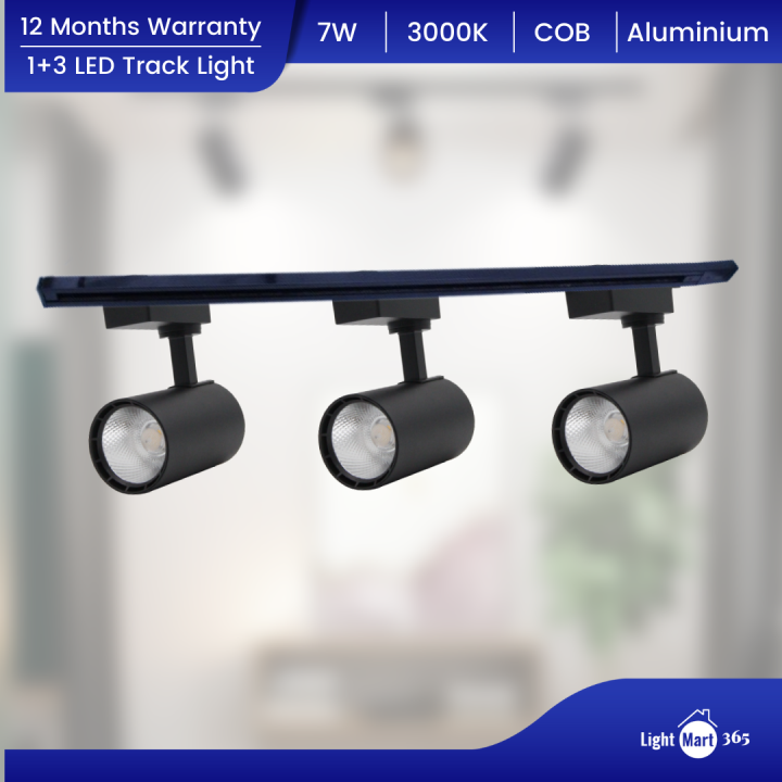 Track light 7W / 12W LED Spotlight Ceiling Angle Adjustable COB Track ... Track light 7W / 12W LED Spotlight Ceiling Angle Adjustable COB Track ...