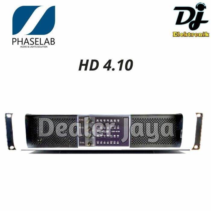 Power Amplifier Phaselab / Phase Lab HD4.10 / HD 4.10 - 4 channel ...