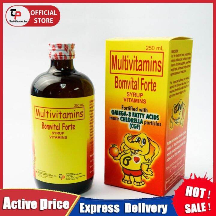 Bomvital Forte Multivitamins 250ml | Lazada PH