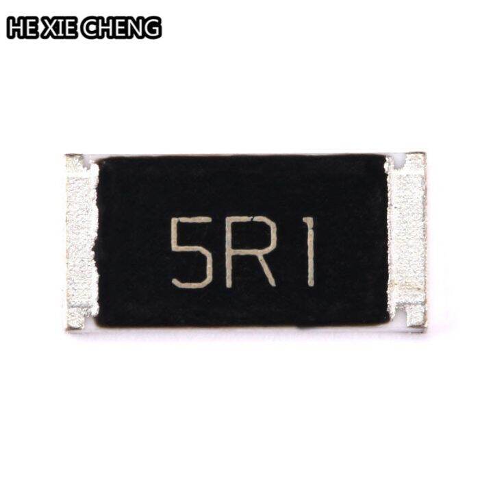 50 pcs 2512 SMD Resistor 5.1 ohm 5.1R 5R1 Chip Resistance 1W 5 | Lazada PH