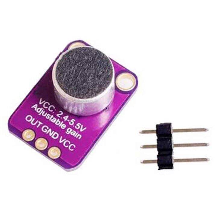 MAX9814 Microphone AGC Amplifier Board Sound sensor Module Auto Gain ...