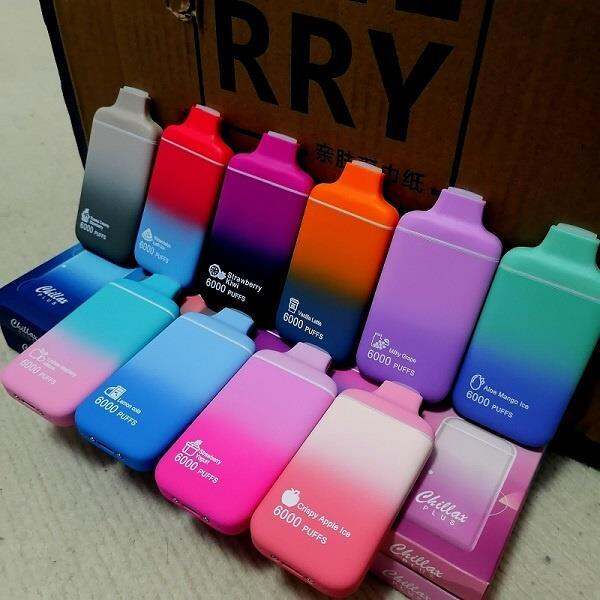 Chillax Plus Puff Bar Disposable Vape 12ML E Juice Disposable Pod 6000 ...