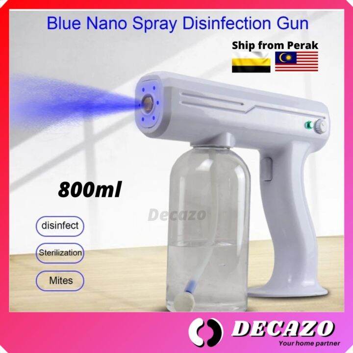 [Ship from Perak] 800ML Wireless Charging Nano Blue Light Atomizer ...