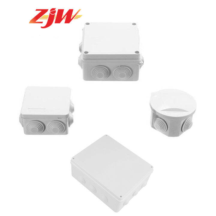 ZJW IP65 Waterproof CCTV Junction Box Enclosure 100x100x70mm 85x85x50mm ...