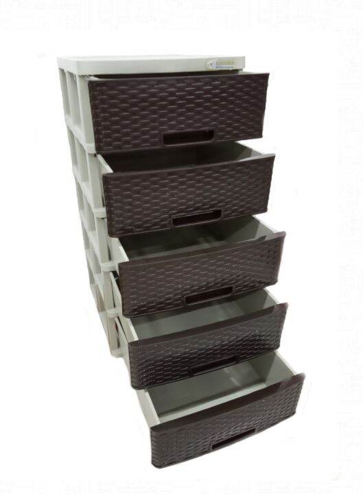 SANYO BOX RATTAN DRAWERS 5 LAYER FOR KIDS 4000-5L 5 LAYER | Lazada PH