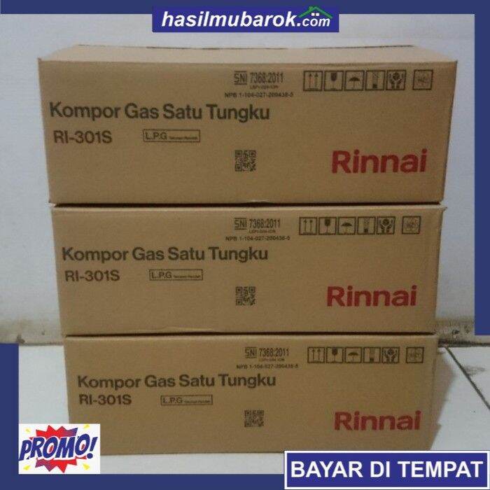 Kompor gas 1 tungku Rinnai RI 301 S | Lazada Indonesia
