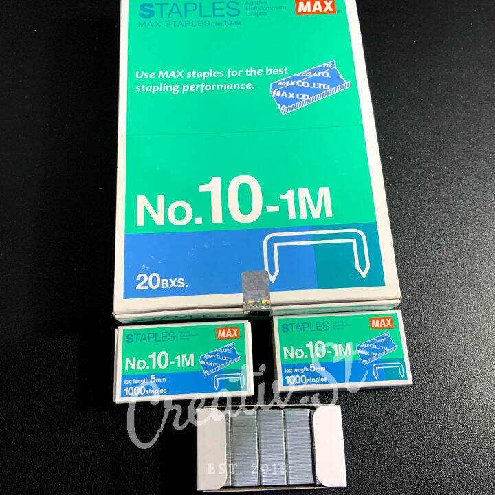 Isi Staples MAX No 10 Ukuran Kecil | Lazada Indonesia