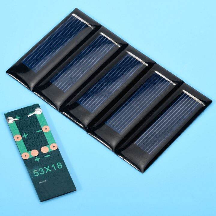 10Pcs Mini Solar Panel New 0.5V 100mA Solar Cells Photovoltaic panels ...