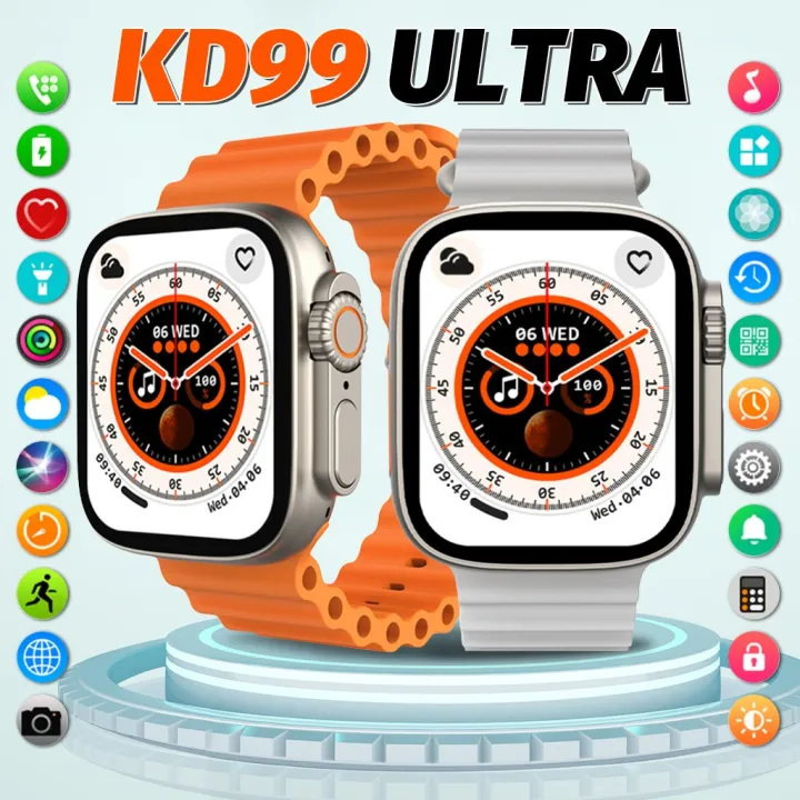 Shoulderdfg KD99 Ultra Sport Watch Ultra Series 8 Smartwatch กีฬา ...