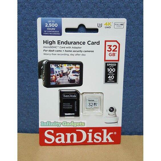 Sandisk High Endurance 32GB Micro SD sdsqqnr-032g | Lazada PH