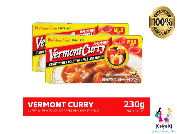 House Foods Vermont Japanese Curry Roux Sauce Mild, 230g | Lazada PH