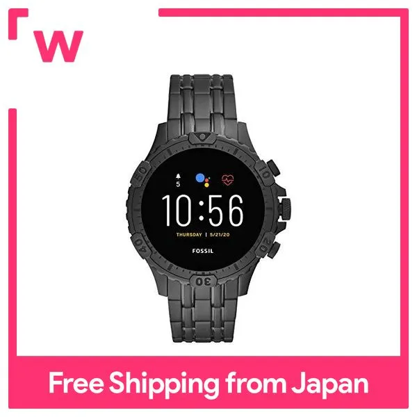 [Fossil] Watch Touch Screen Smart Watch Generation 5 FTW4038 Mens Black ...