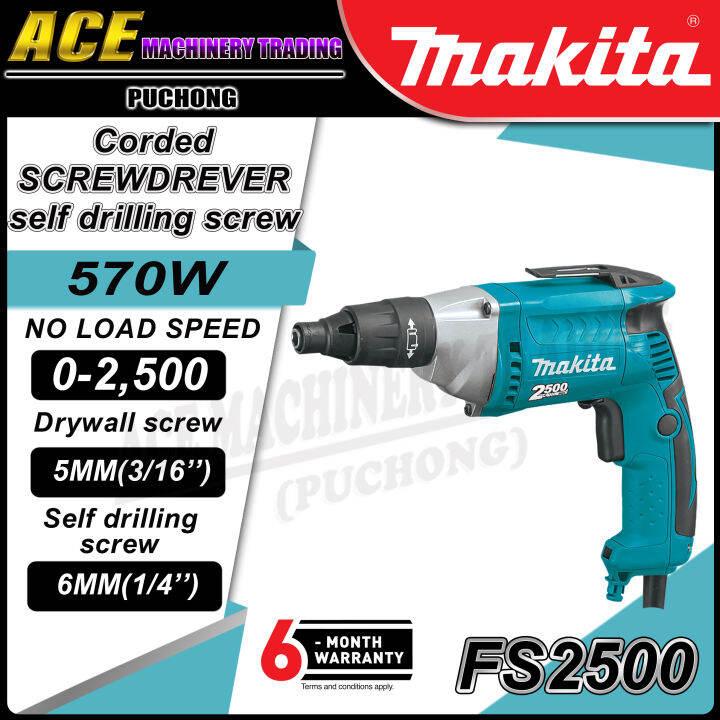 Makita FS2500 6.35mm 1/4'' Electric Screwdriver | Lazada