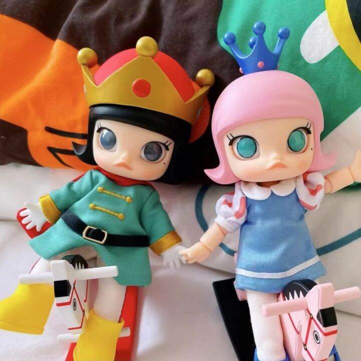 Pop Mart Molly BJD Doll Hobbyhorse Carousel Big Size Cute Joint Body ...