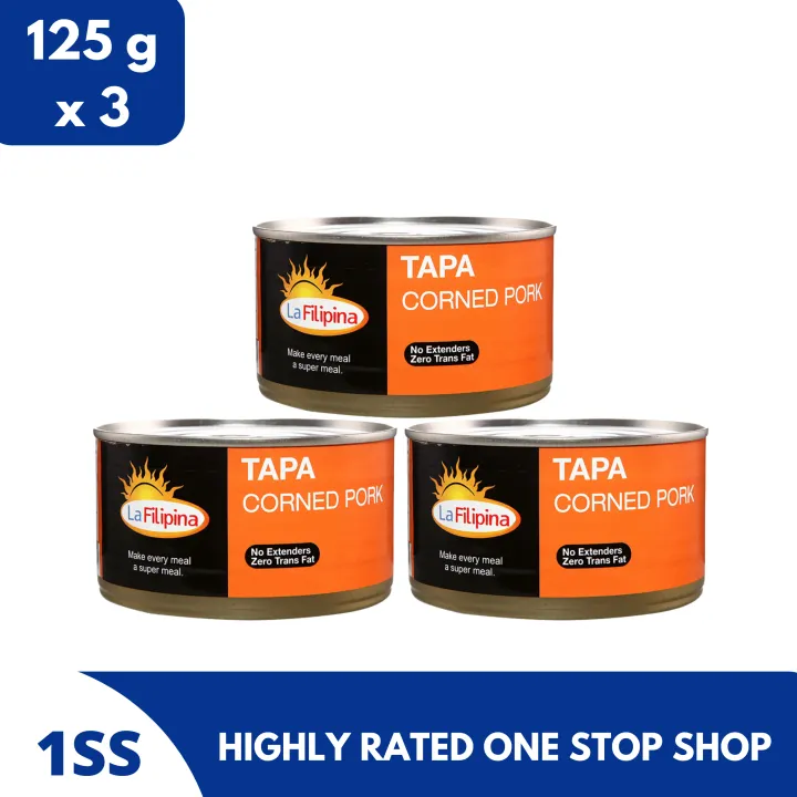 La Filipina Tapa Corned Pork, 125g set of 3 | Lazada PH