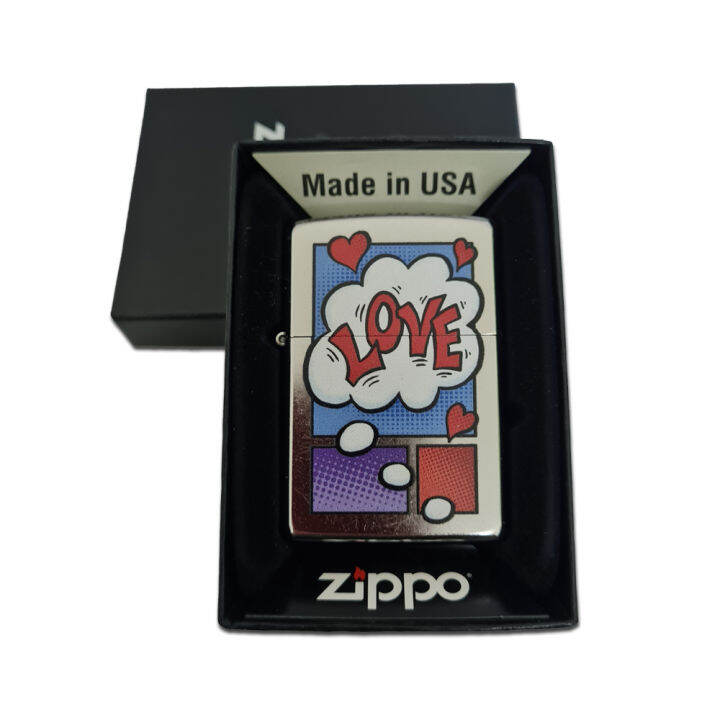 Zippo Lighter 207 love bubble mixed design 1 | Lazada