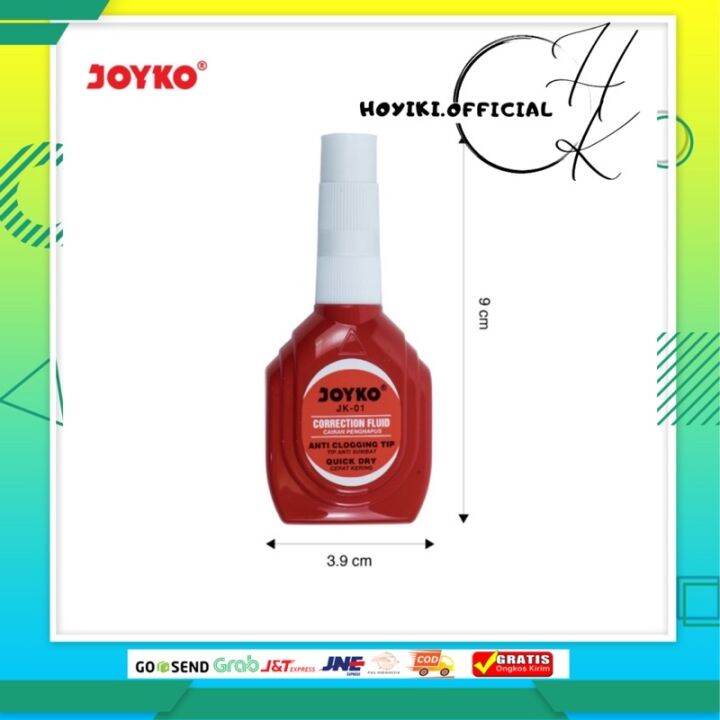 JOYKO Tipex Cair JK-01 Cairan Penghapus Correction Fluid Eraser ...