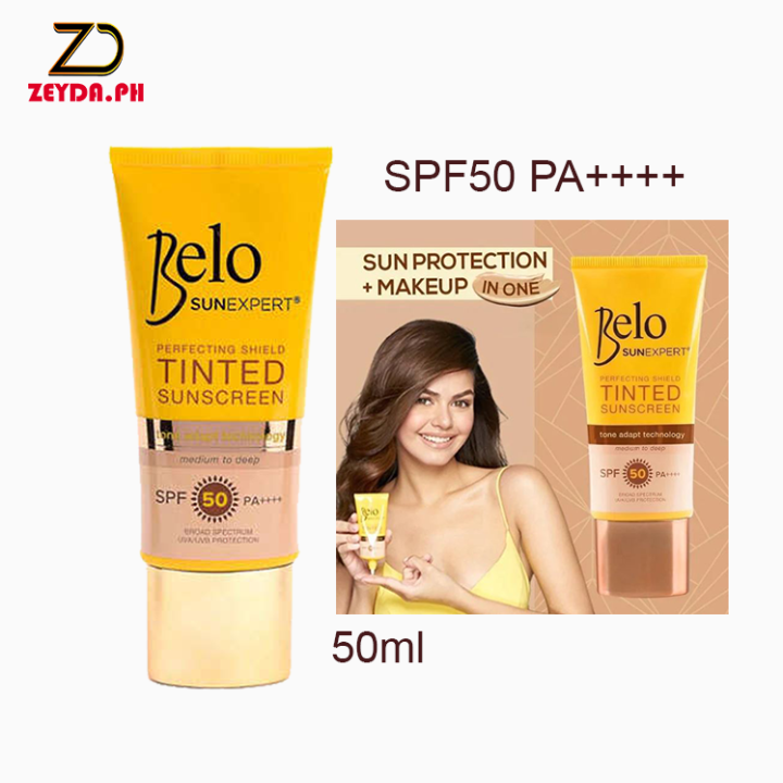 Belo SunExpert Tinted Sunscreen SPF50 PA++++ 50ml | Lazada PH