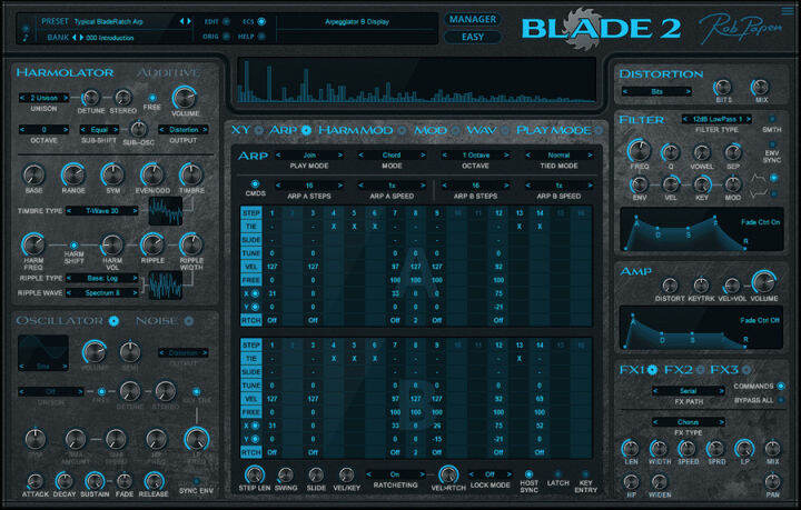 Plugin Rob Papen Blade-2 (vsti virtual oscilator digital) Windows x64 ...