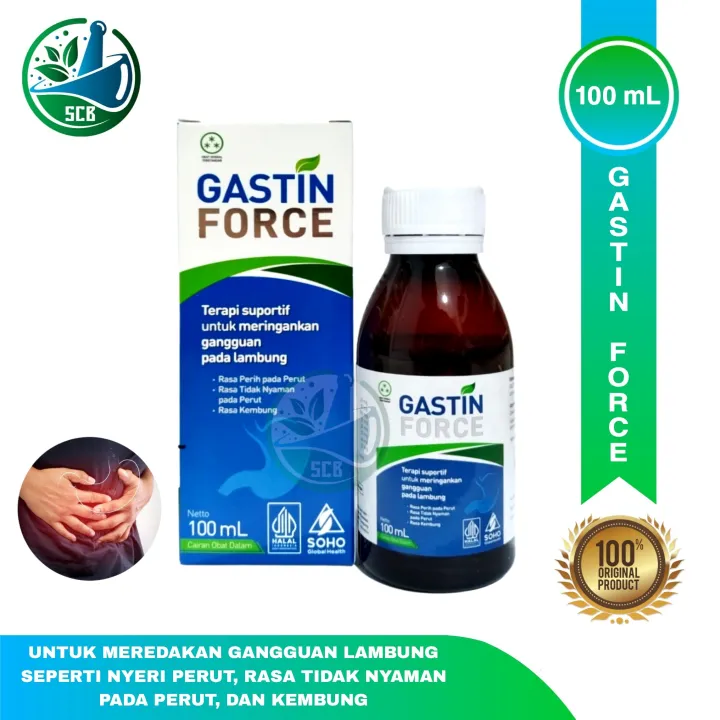Gastin Force Sirup - Obat Herbal Lambung | Lazada Indonesia