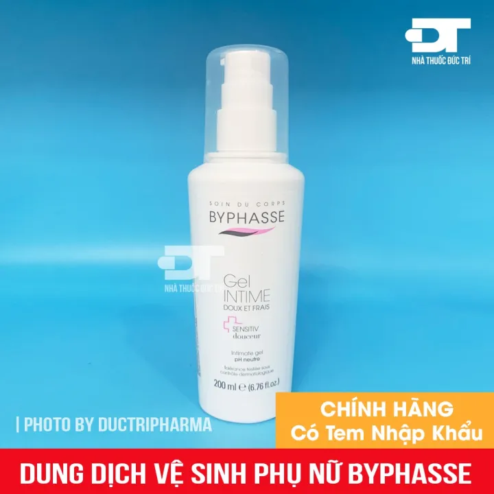 Dung dịch vệ sinh phụ nữ Byphasse Sensitiv Douceur Gel Intime 200ML ...