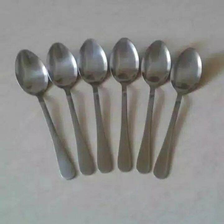 Sendok dan garpu makan Stainless Tebal merk Subron 6pcs | Lazada Indonesia