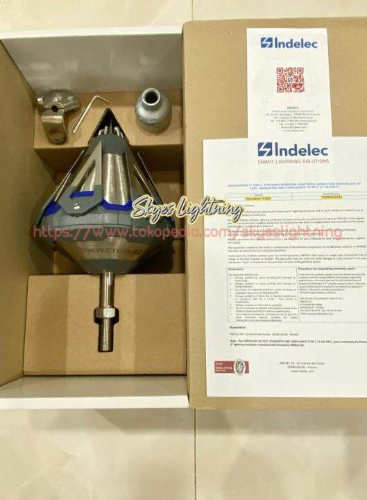 PENANGKAL PETIR PREVECTRON 3 S60 - / RADIUS 110 METER - ABINAYA7 ...