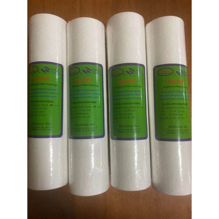 Hydrosep 10inch Sediment Filter Cartridge SL10 mincron 1 5 10 20 ...