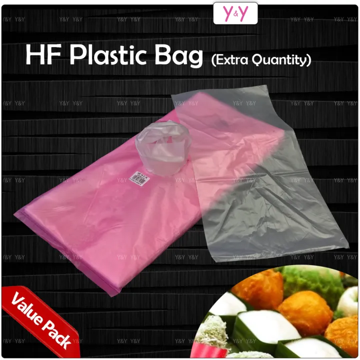 Extra Quantity HF Plastic Bag / Packaging Plastic Bag / Plastik Beg ...