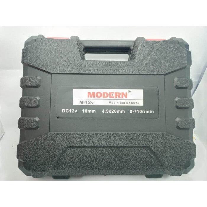 BMS - MODERN M-12V Bor Cordless Drill Baterai Tangan Charger Cas M12V ...