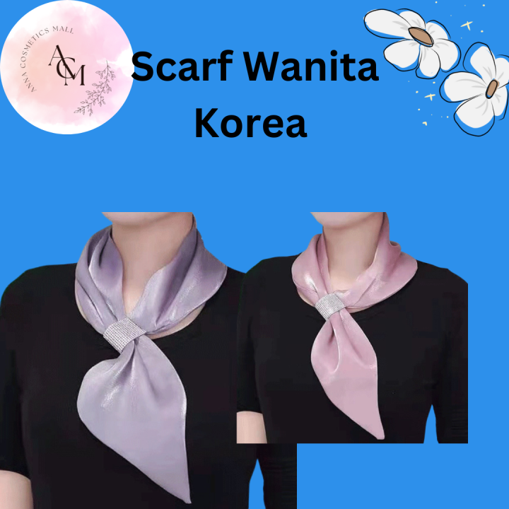 Scarf Wanita Korea / Scraf Leher / anti ribet dan mudah digunakan ...
