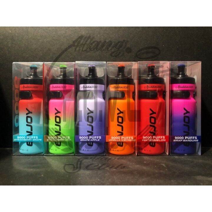 LEGIT Enjoy 9000 puffs Rechargeable Disposable Pod | Lazada PH