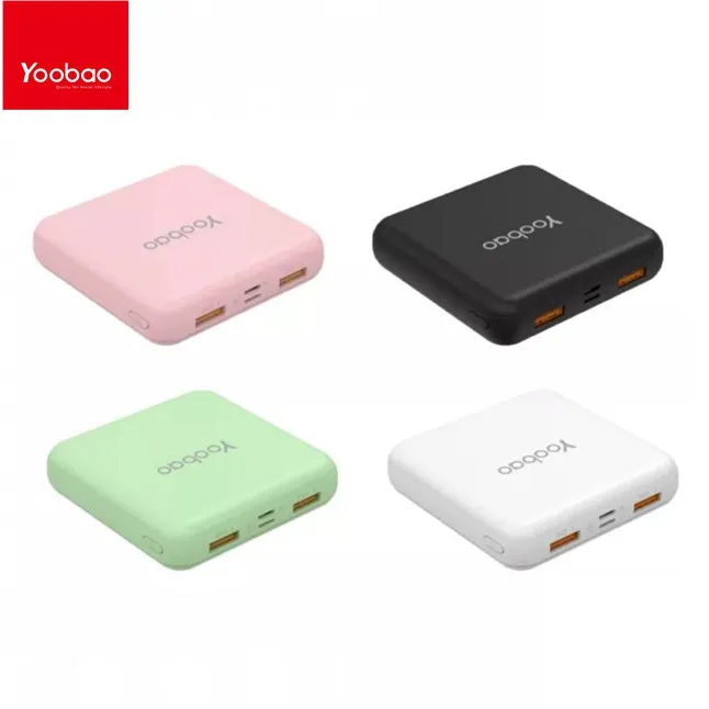Yoobao M4 Mini 10000mAh Cube Small Portable Charger Power Bank | Lazada PH