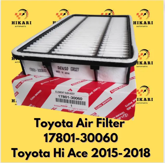 Toyota Air Filter 17801-30060 for Toyota Hi Ace 2015-2018 | Lazada PH