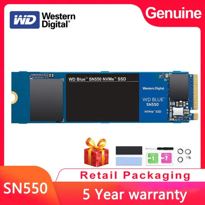 Western Digital Blue WD SN550 SSD Drive 250GB 500GB M.2 2280 NVMe PCIe Gen3*4 Internal Solid ...