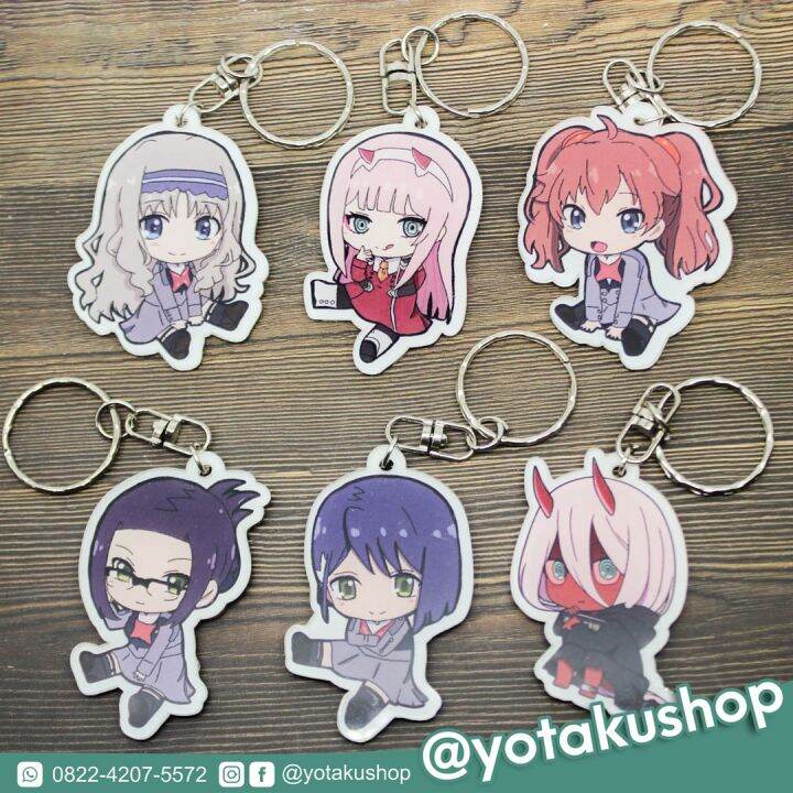 Darling in the Franxx Zero Two Gantungan Kunci Koleksi Anime ...