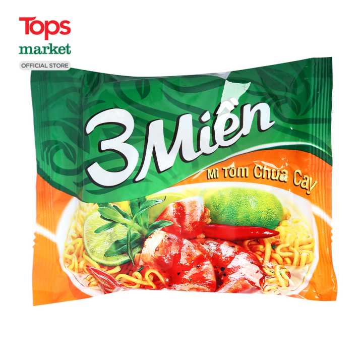 Mì Reeva 3 Miền Tôm Chua Cay 65G | Lazada.vn