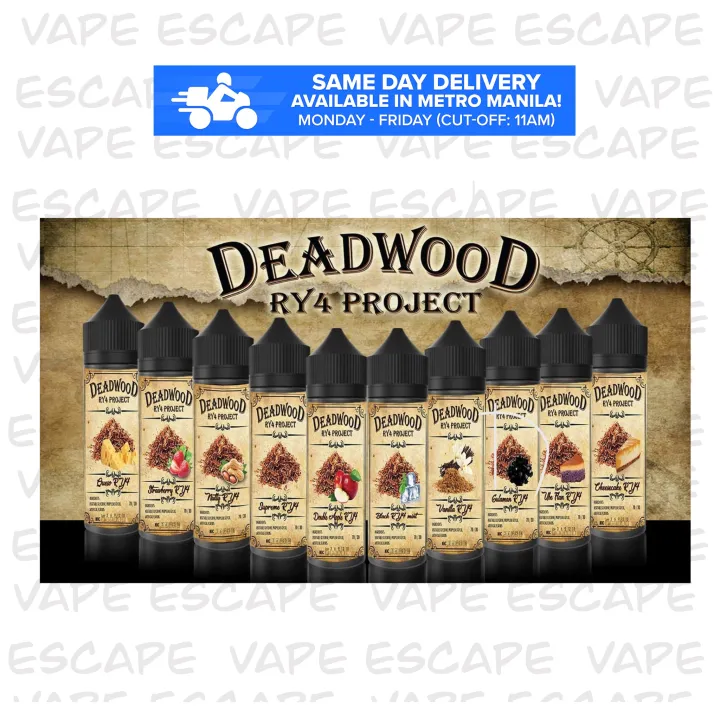 DEADWOOD PROJECT RY4 - 6MG / 60ML | Lazada PH