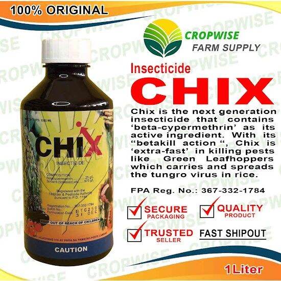 Chix Insecticide 1Liter/500ml | Lazada PH