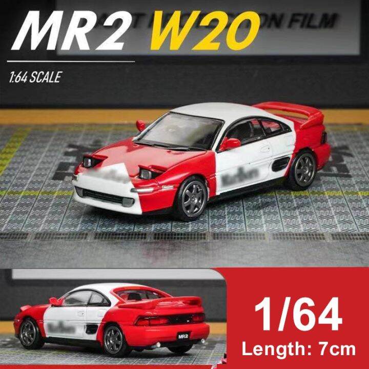 Min Toy Car Toyota MR2 W20 Alloy Model Super Cars 1/64 Scale Car Toys ...