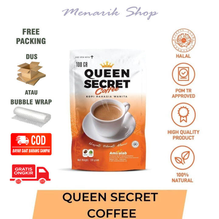 Queen Secret Coffee Herbal Original 100% | Lazada Indonesia