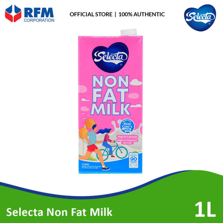 Selecta Non Fat Milk 1L | Lazada PH