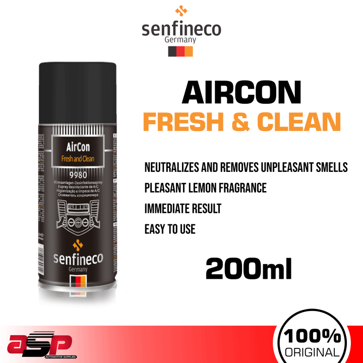 Senfineco AirCon Fresh 200ml - Aircon Cleaner / Car Aircon Freshener ...