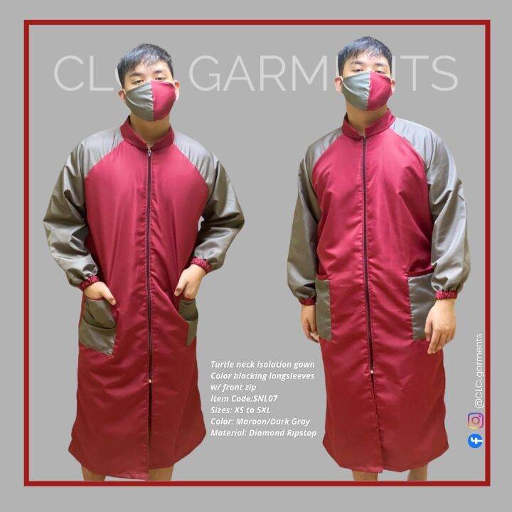 SALE SALE SALE!!! PPE TURTLE NECK ISOGOWN SNL COLLECTIONS FOR MEN ...