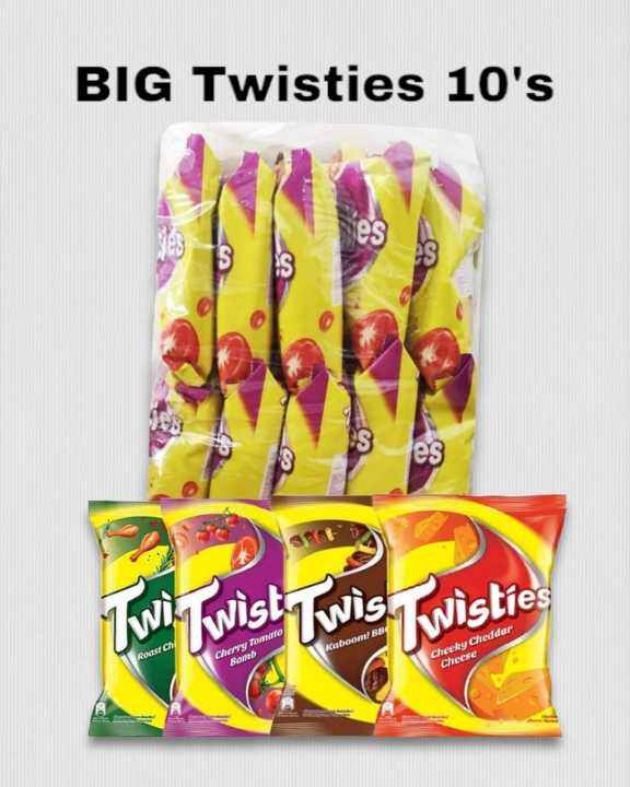 ** 10s BIG PACK ** Twisties Large [10 pack X 60gm] | Lazada