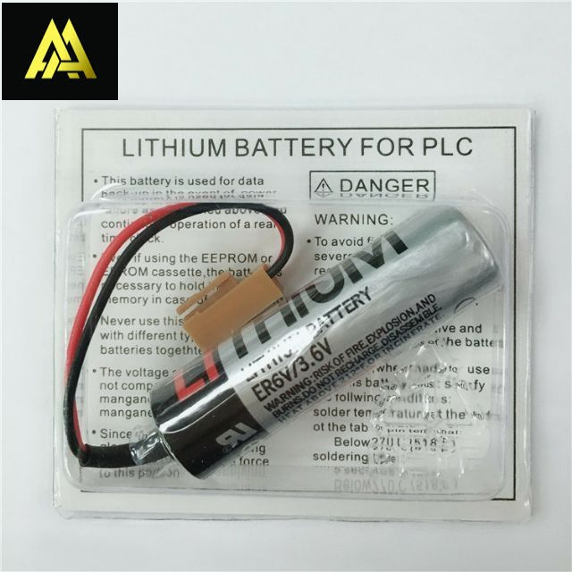 ถูกสุด!! ลิเธียม แบตเตอรี่ ER6 v TOSHIBA ER6V / 3.6V PLC Lithium ...