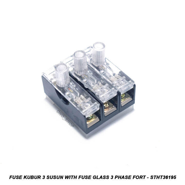 Fuse Kubur 3 Susun With Fuse Glass 3 Phase Fort FS-103 | Lazada Indonesia